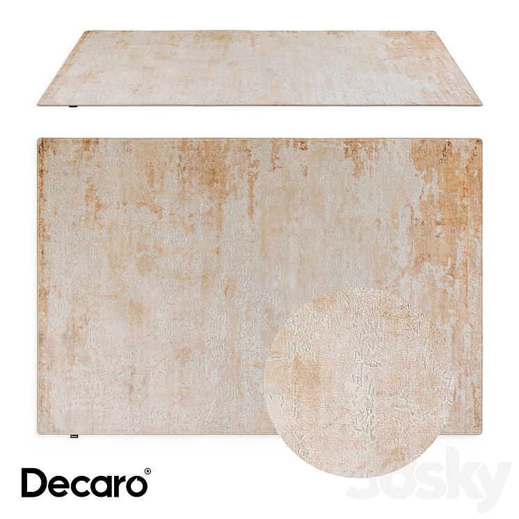 Carpet from art silk Decaro Rugs D110034 - Carpets - 3D model