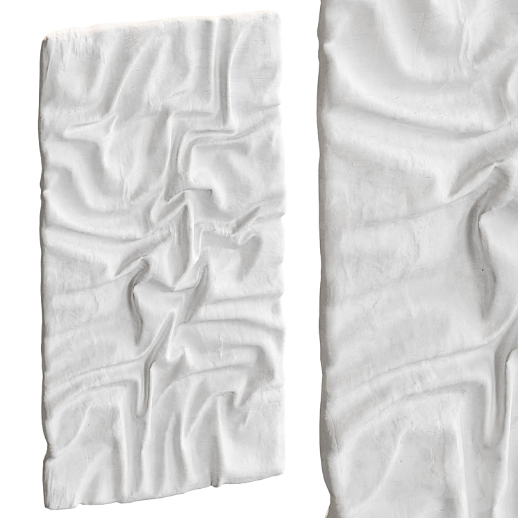 Plaster wall decor - Decorative plaster - 3D model