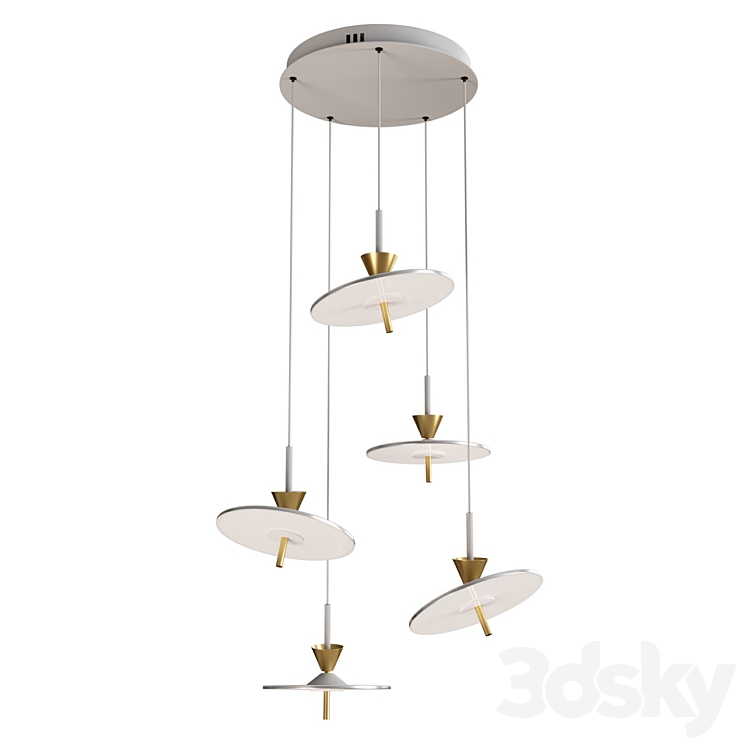 Circuit LED - Pendant light - 3D model