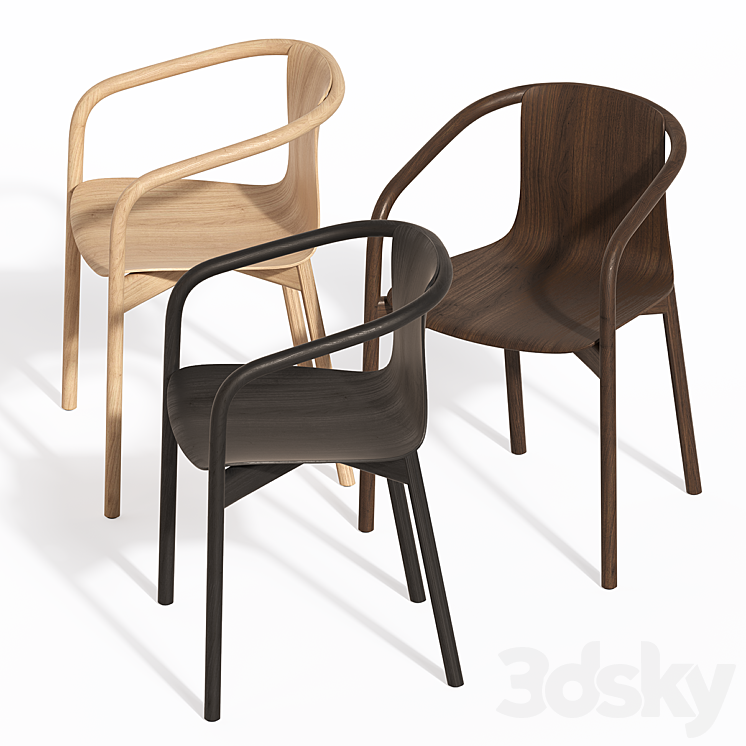 Walter Knoll Osuu Chair - Chair - 3D model