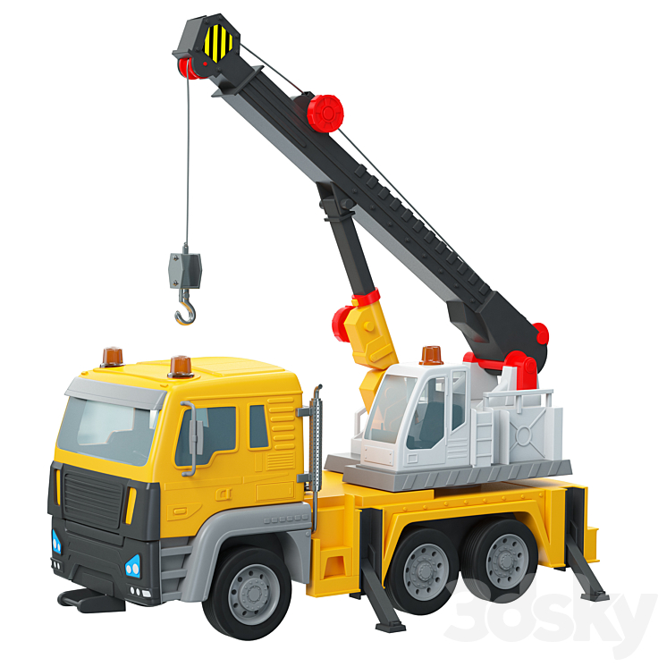 Toy Standard Crane Truck DRIVEN - Toy - 3D model