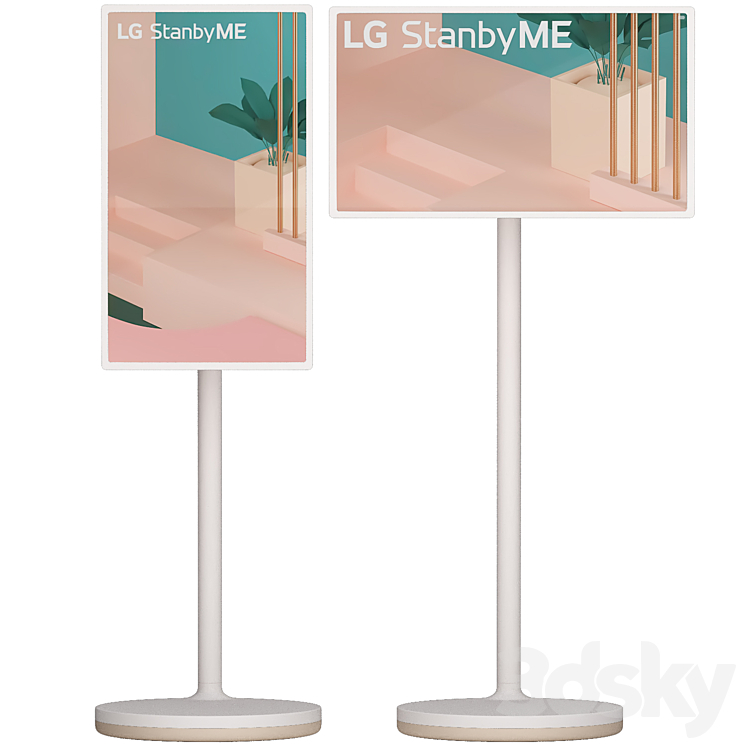 tv lg standbyme - TV - 3D model