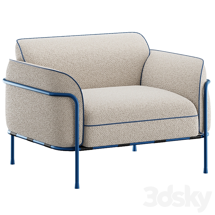Modus Clara wide armchair - Arm chair - 3D model