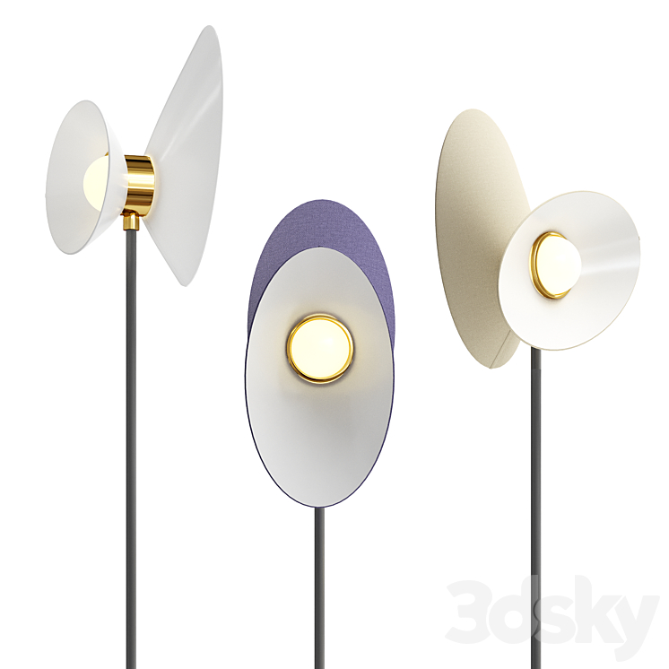 Evolution Pendant Lamp - Floor lamp - 3D model