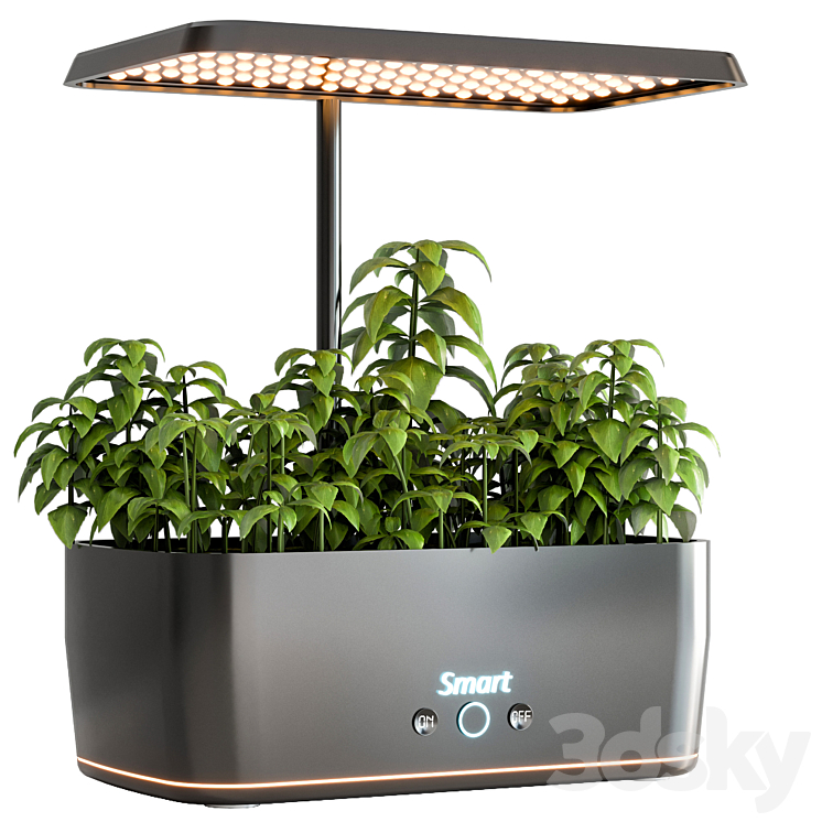 Indoor Smart Garden with LED Light NO4 - Indoor - 3D model