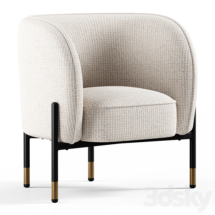 NV Gallery - Chuck, Armchair - Arm chair - 3D model