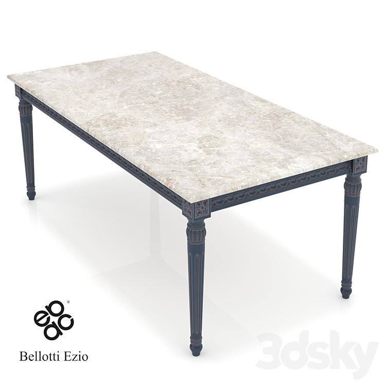 (OM) Bellotti Ezio 4078 - Table - 3D model