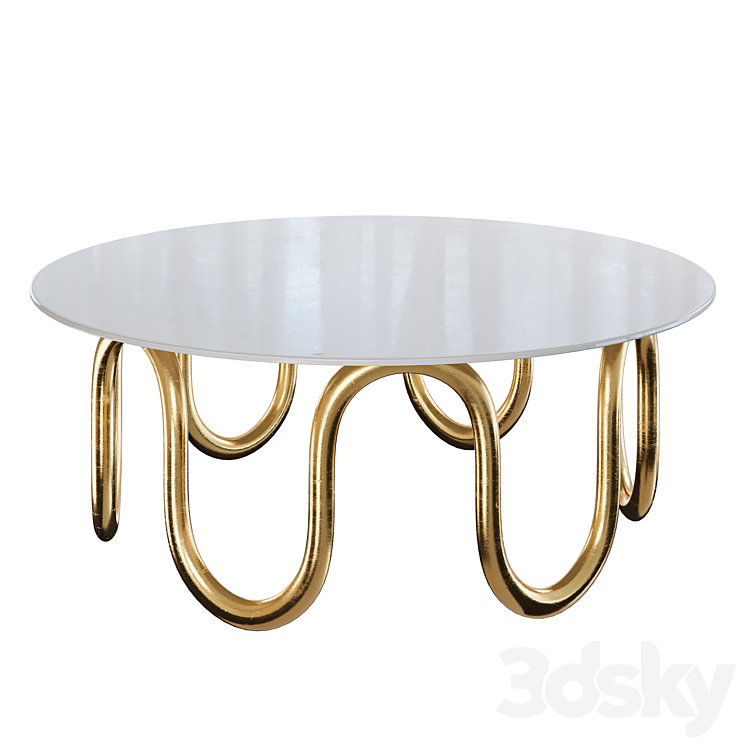 Adler Scalinatella Cocktail Table (PaynesGray) - Table - 3D model