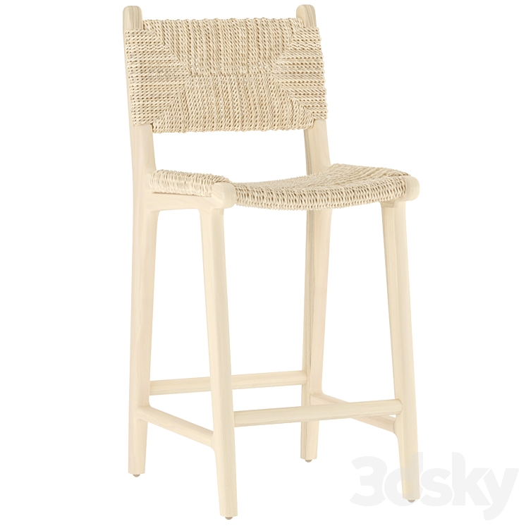 The meno bar Stool - Chair - 3D model