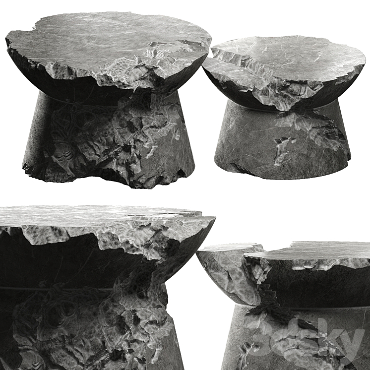 Table stone - Table - 3D model
