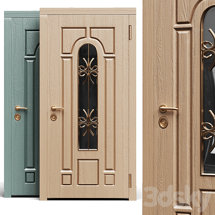 Door 001 - Doors - 3D model