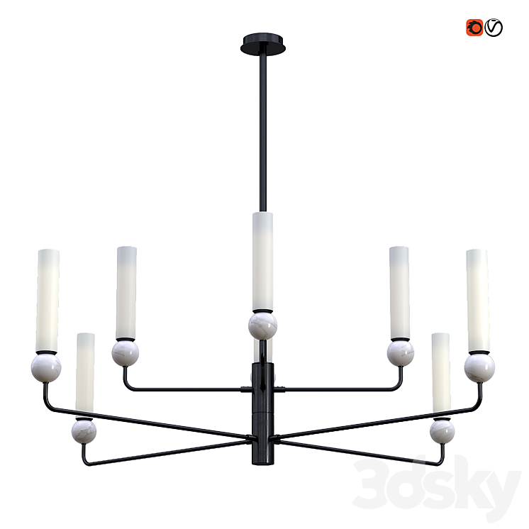 Pendant light Dantonehome Paula - Pendant light - 3D model