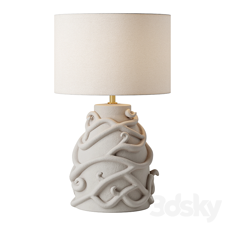 Vine Table Lamp - Christopher Maschinot - Table lamp - 3D model