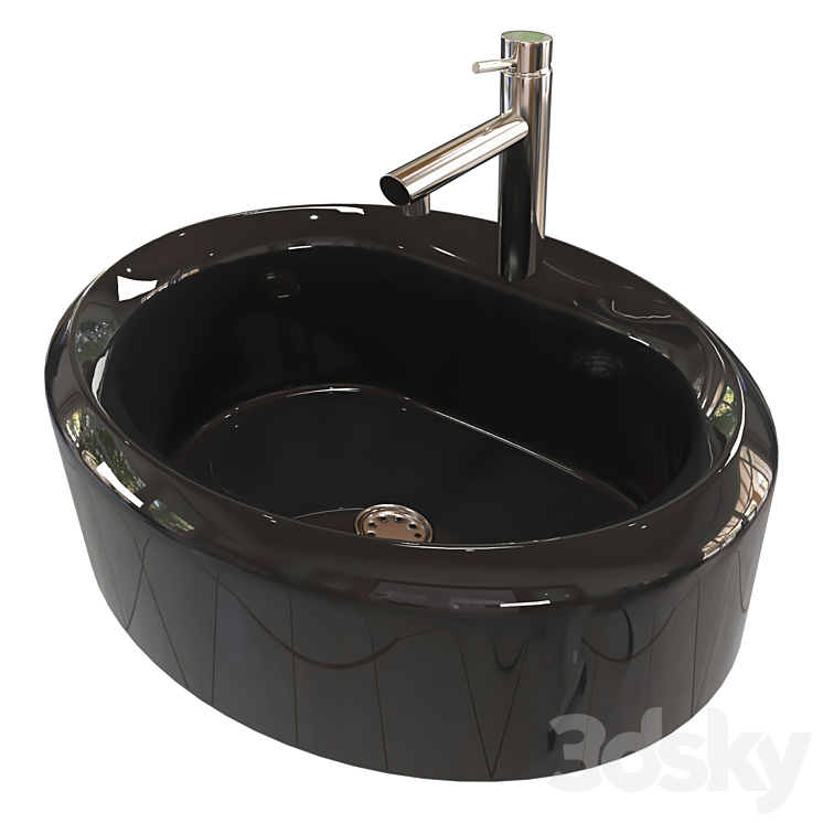 wash basin 5 - Wash basin - 3D model