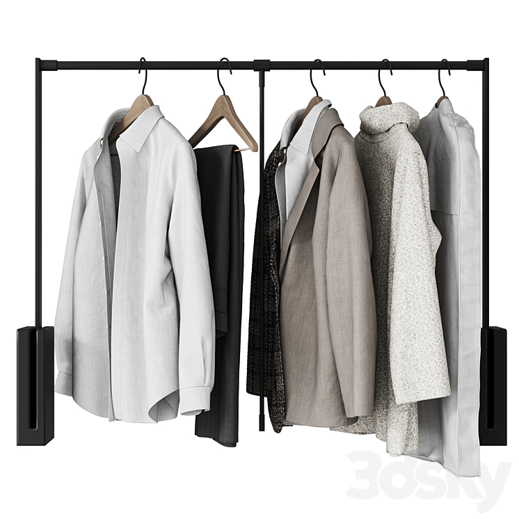 Clothes for the wardrobe on a pantograph 013 - Сlothes and Footwear ...