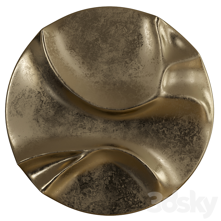 Decorative panel Moon 02 - Other decorative objects - 3D model