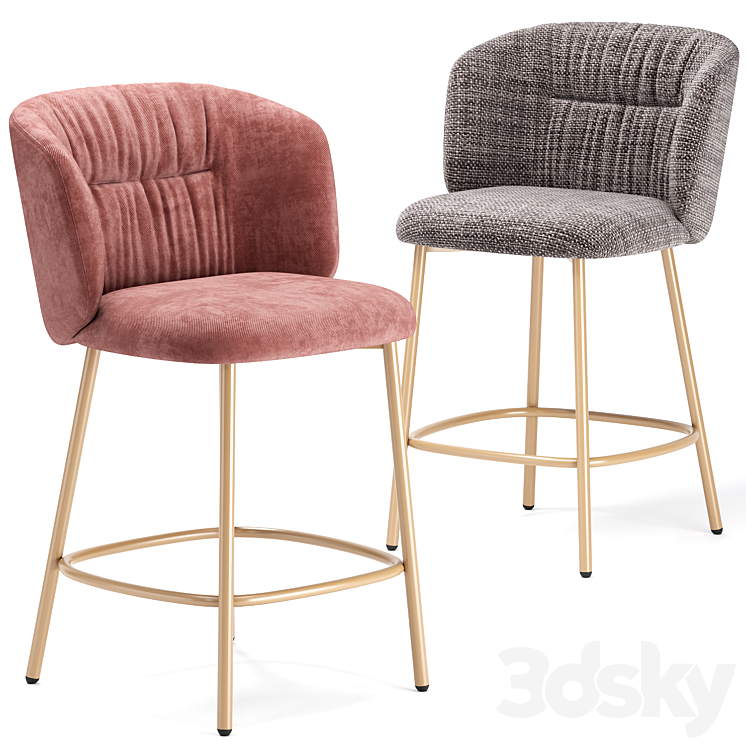 Sweel Barchair - Calligaris - Chair - 3D model