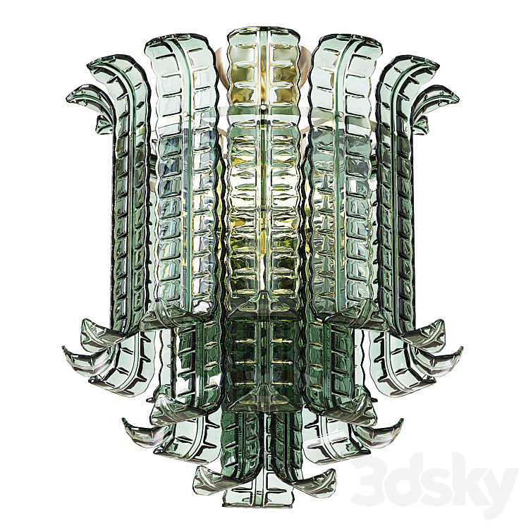 Valeria Murano Glass Ceiling Lamp - Ceiling lamp - 3D model