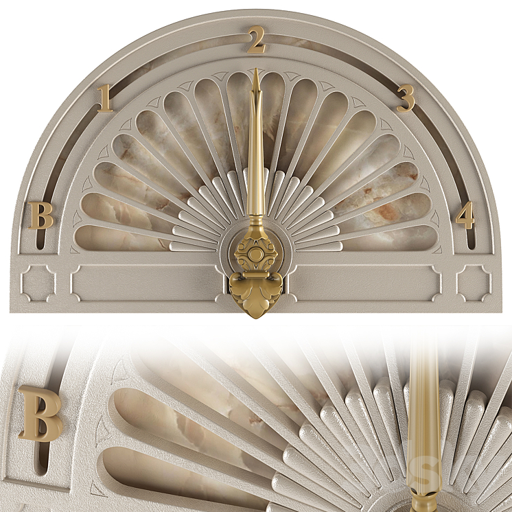Antique Elevator Dial Position Indicator C.J. Anderson & Company ...
