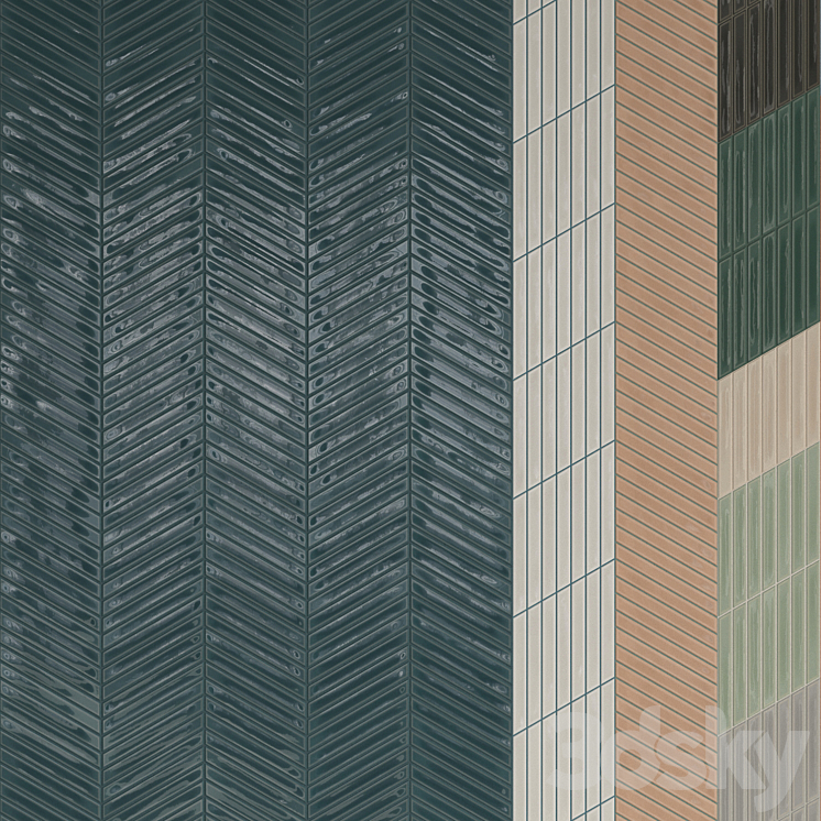 WOW Spike Bars - Tile - 3D model