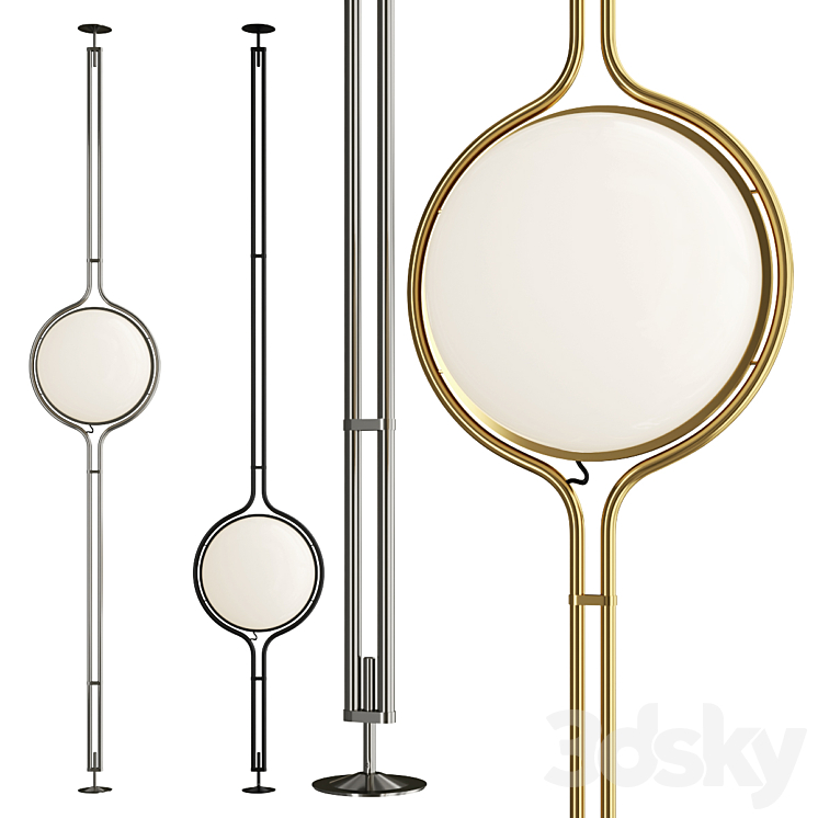 DANA by Tacchini - Floor lamp - 3D model