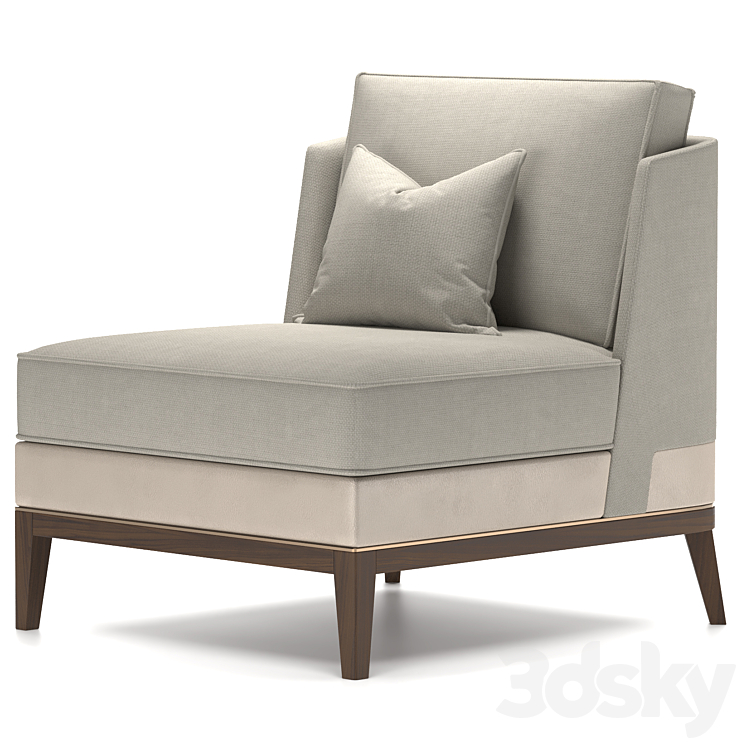 Aster Arthur Armchir - Arm chair - 3D model