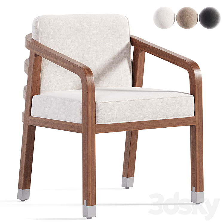 Linley Dining Side Chair - Chair - 3D model