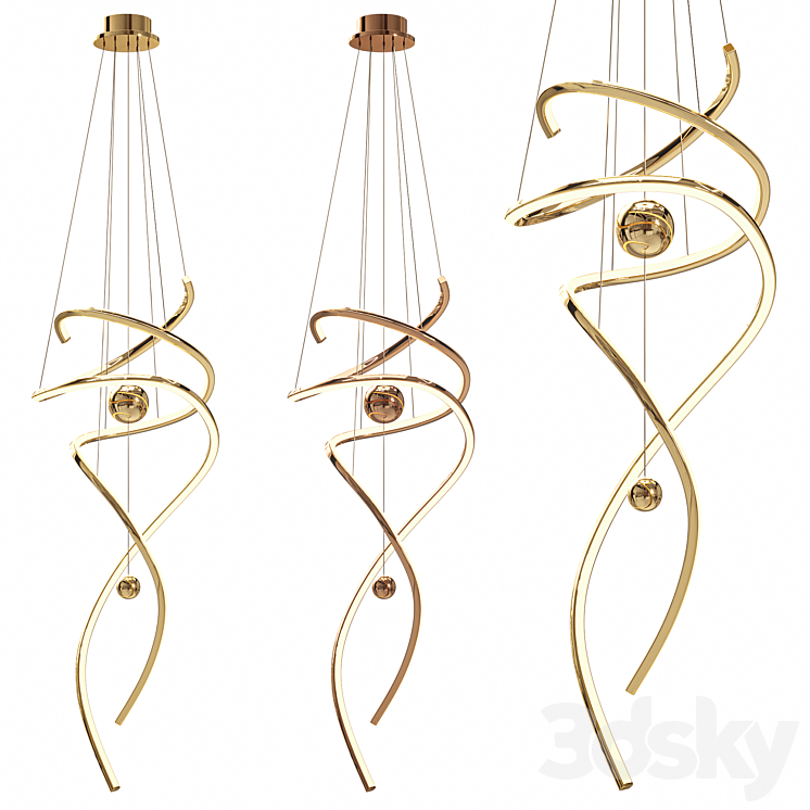 Verso Void Pendant Light - Pendant light - 3D model