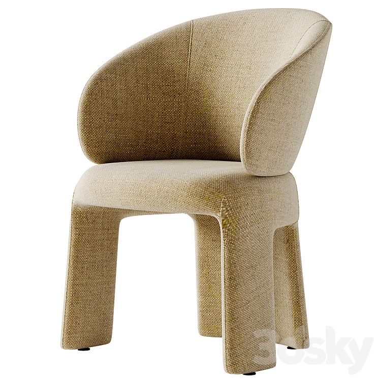 Leela Chair - Chair - 3D model