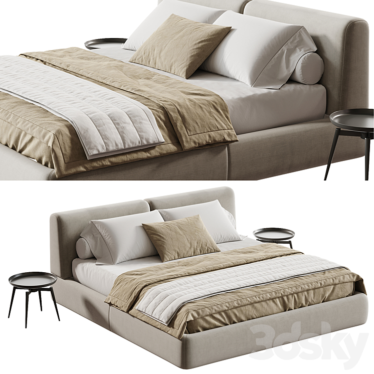 Bed Margo - Bed - 3D model