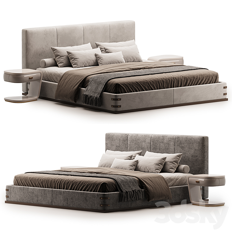MIDA Bed - Bed - 3D model