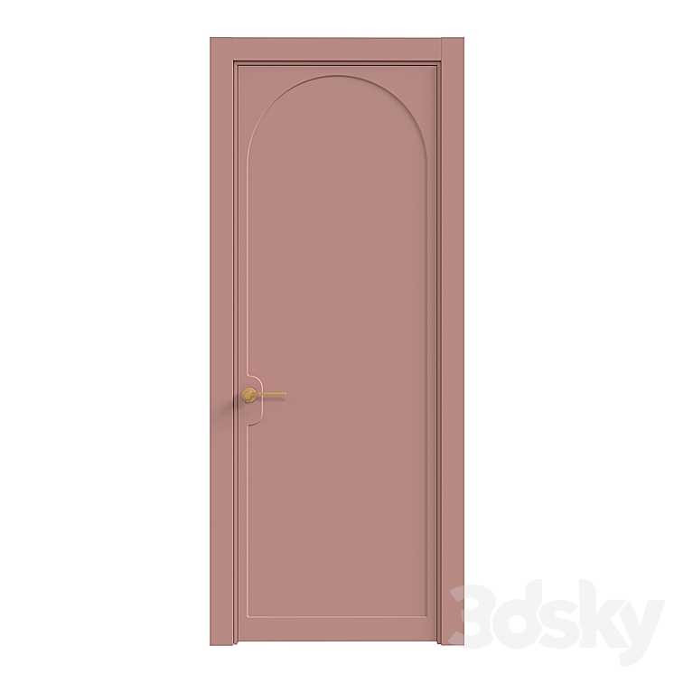 Interior door Seville 1 from the factory "Dariano". - Doors - 3D model
