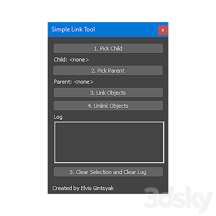 Simple Link Tool - Scripts - 3D model