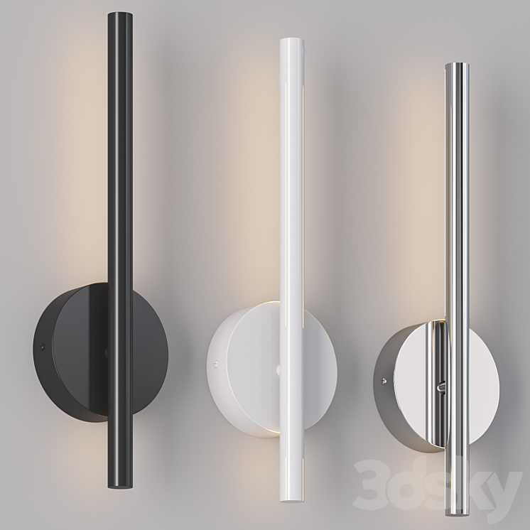 Linear Strip Wall Light Sconce - Wall light - 3D model