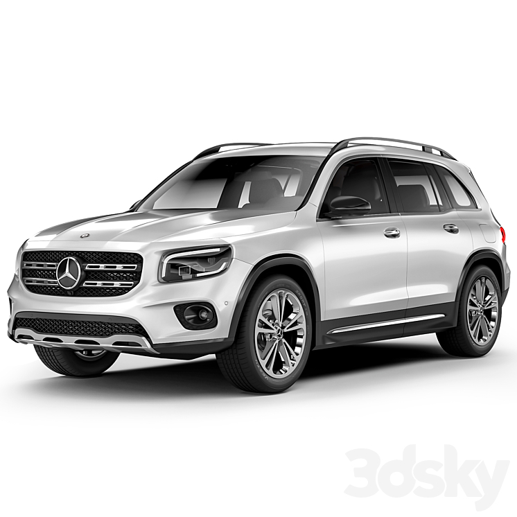 Mercedes-Benz GLB 2020 - Ground Transport - 3D model