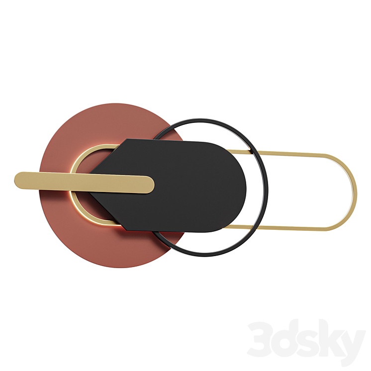 Arnet Wall Light - Wall light - 3D model