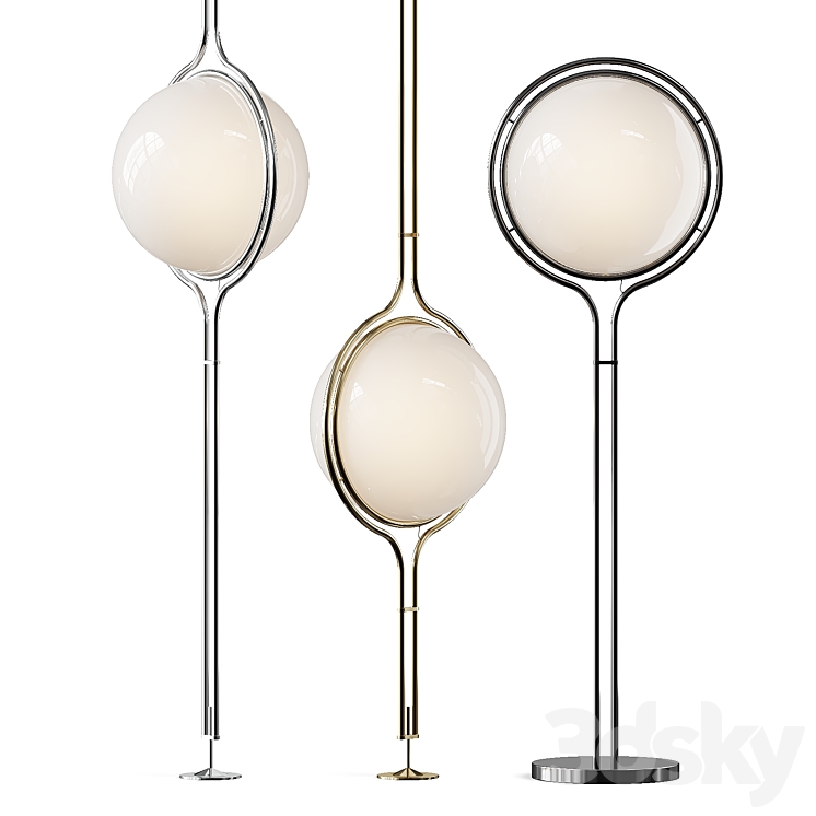 Tacchini Dana Ceiling Floor Lamp - Floor lamp - 3D model