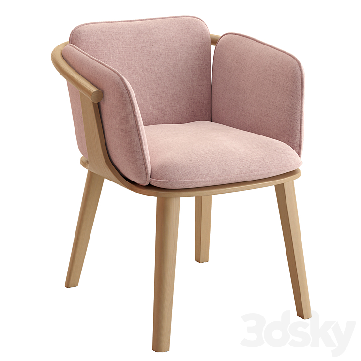 Blossom Bloom Chair By Starway - Chair - 3D model
