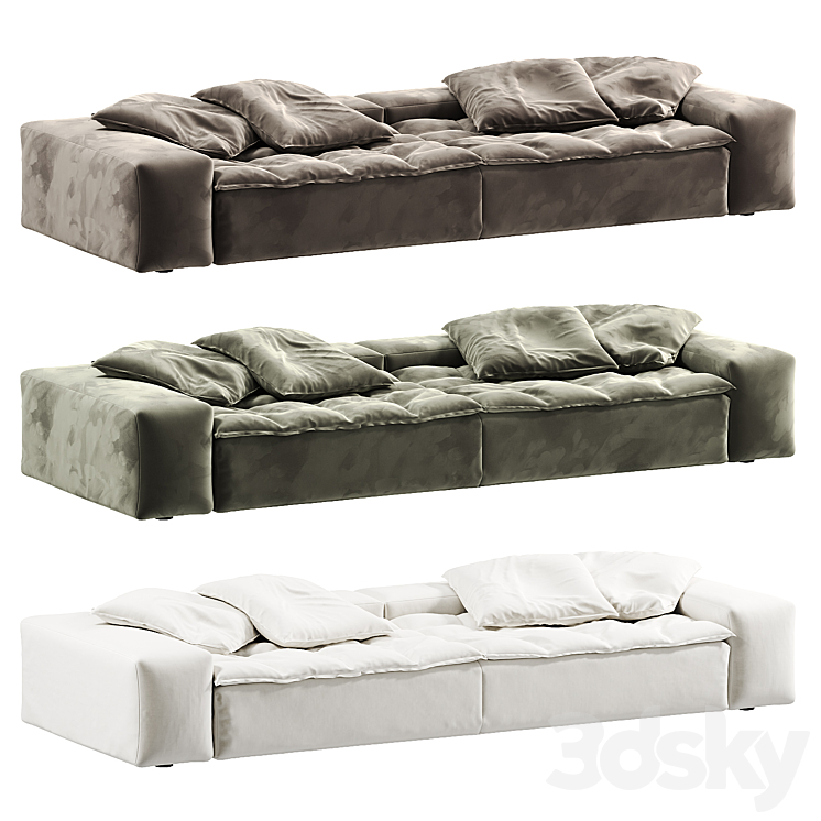 Baxter Miami Beach - Sofa - 3D model