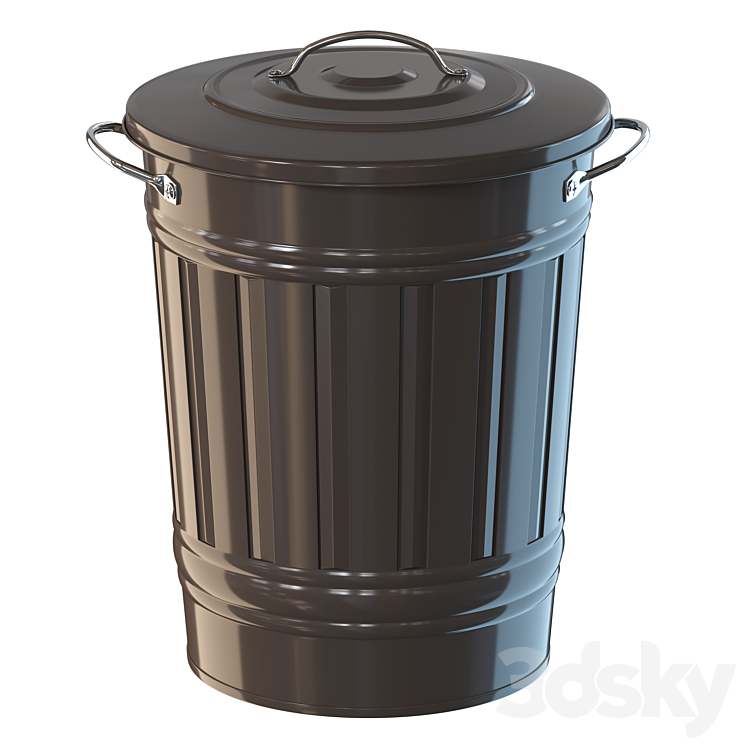 IKEA KNODD storage bin - Miscellaneous - 3D model