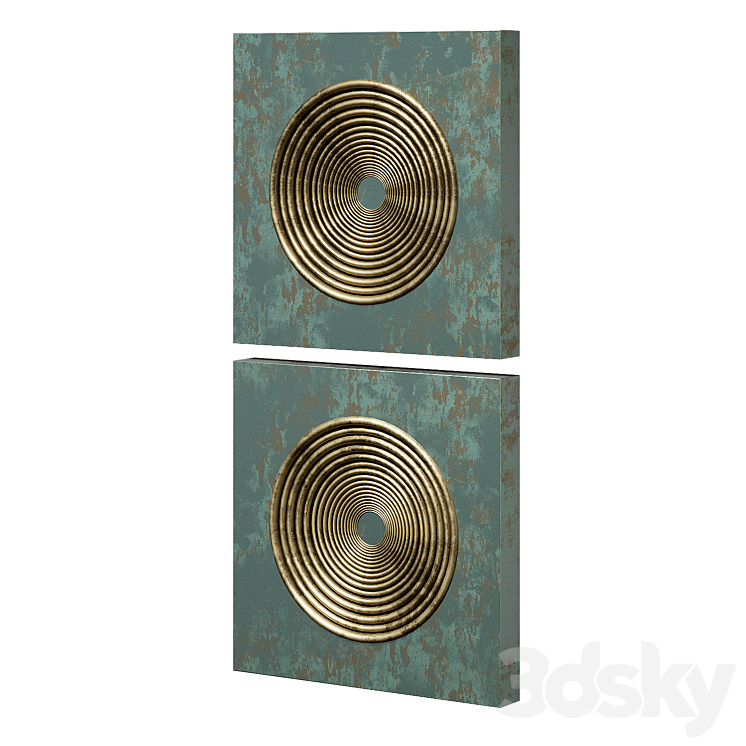 Wall decor Sybil - Other decorative objects - 3D model