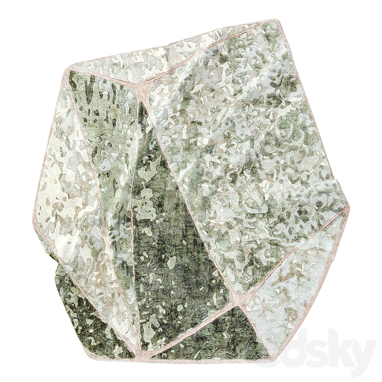 Breeze Lime Rug - Carpets - 3D model