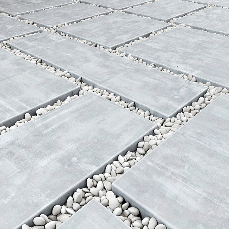Paving decor n21 - Paving - 3D model