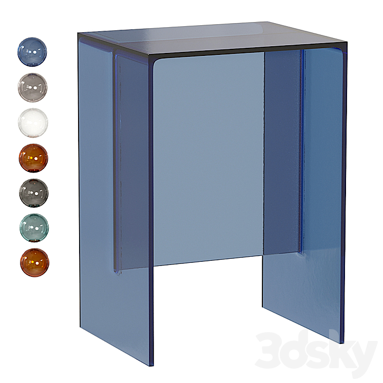 Max Beam End Table - Table - 3D model
