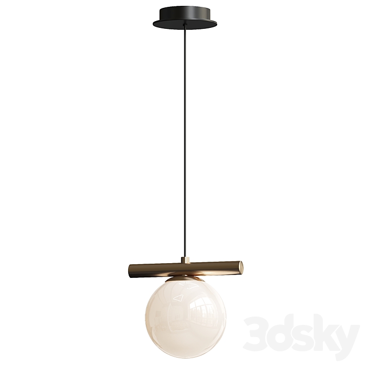 Posy S1 12 - Pendant light - 3D model