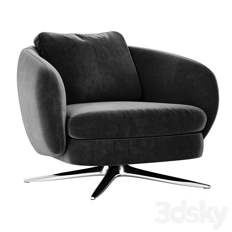 Poliform Orbis Armchair - Arm chair - 3D model