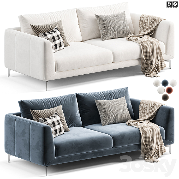 BoConcept Fargo Sofa - Sofa - 3D model