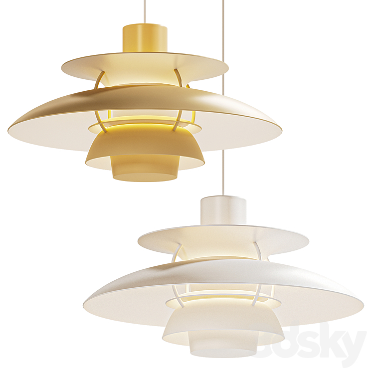 PH5 Pendant Lamp - Pendant light - 3D model