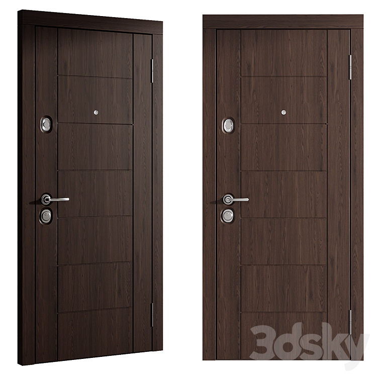 Millennium Entrance Door - Doors - 3D model