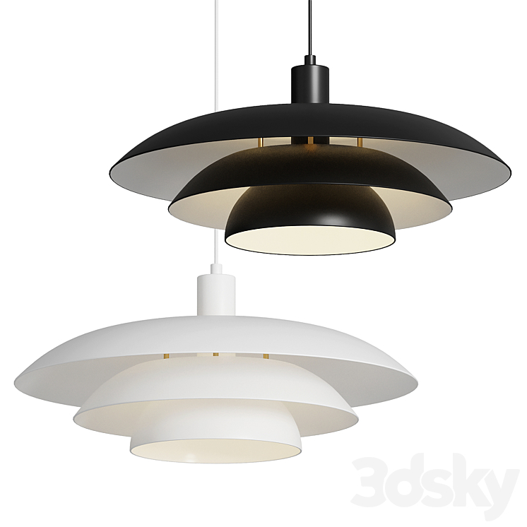 EPSILON pendant lamp - Pendant light - 3D model